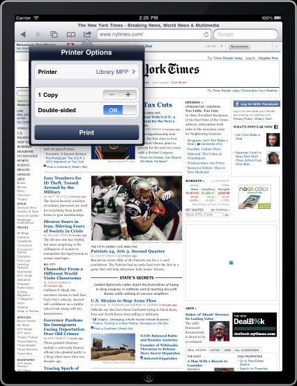 Did you know that you can print from your Apple iPad? (2026)